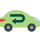 Air Recirculation icon in Color Style