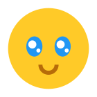 Anime Emoji icon in Color Style