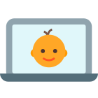 Baby App icon in Color Style