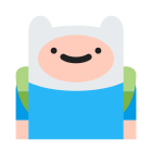 Finn icon in Color Style