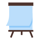 Flip Chart icon in Color Style