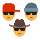Gang icon in Color Style