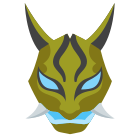 Genshin Impact Xiao icon in Color Style