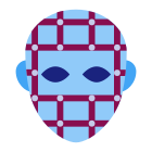 Hellraiser Pinhead icon in Color Style