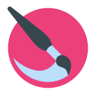 Krita icon in Color Style