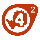 Left 4 Dead 2 icon in Color Style