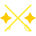 Lieutenant General icon in Color Style