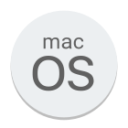 Color 스타일의 Mac Os Logo 아이콘