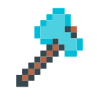 Icono de Hacha de Minecraft estilo Color
