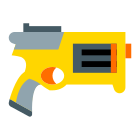 NERF Gun icon in Color Style