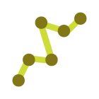 Polyline icon in Color Style