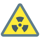 Radioactive Material icon in Color Style