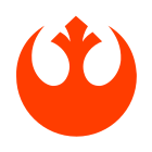 Rebel icon in Color Style