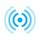 RFID Signal icon in Color Style