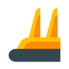 Road Spikes icon in Color Style
