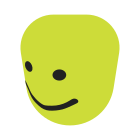 Roblox Big Head icon in Color Style