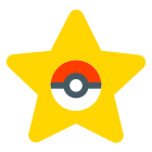 Star Pokemon icon in Color Style