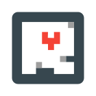Undertale icon in Color Style