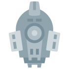 Uss Defiant icon in Color Style