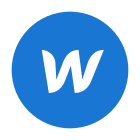 WebFlow icon in Color Style