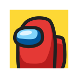 Among Us icon in Color Style