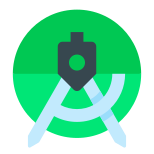 Android Studio icon in Color Style