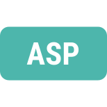 ASP icon in Color Style
