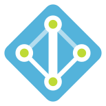 Azure Active Directory Icon im Farbe Stil