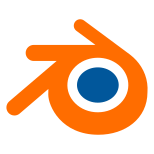 Blender 3D icon in Color Style