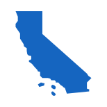 California icon in Color Style
