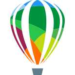 CorelDraw icon in Color Style