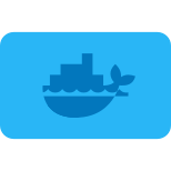 Docker Container icon in Color Style