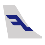 Finnair Airlines icon in Color Style