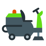 Floor Scrubber icon in Color Style