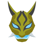 Genshin Impact Xiao icon in Color Style