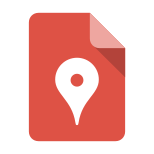 Google My Maps icon in Color Style