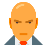 Hitman icon in Color Style