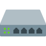 Internet Hub icon in Color Style