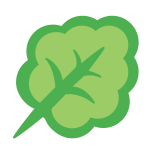 Kale icon in Color Style