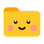 Kawaii Folders icon in Color Style