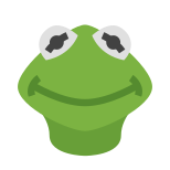 Kermit The Frog icon in Color Style