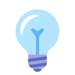 Light Off icon in Color Style