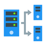 Load Balancer icon in Color Style