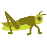 Locust icon in Color Style