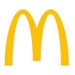 McDonald`s icon in Color Style