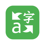 Microsoft Translator icon in Color Style