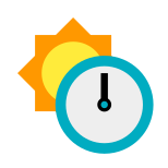 Midday icon in Color Style