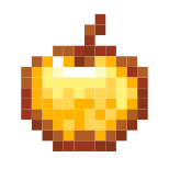 Minecraft Golden Apple icon in Color Style