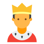 Monarch icon in Color Style
