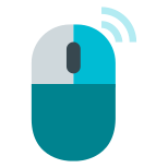 Mouse Right Click icon in Color Style